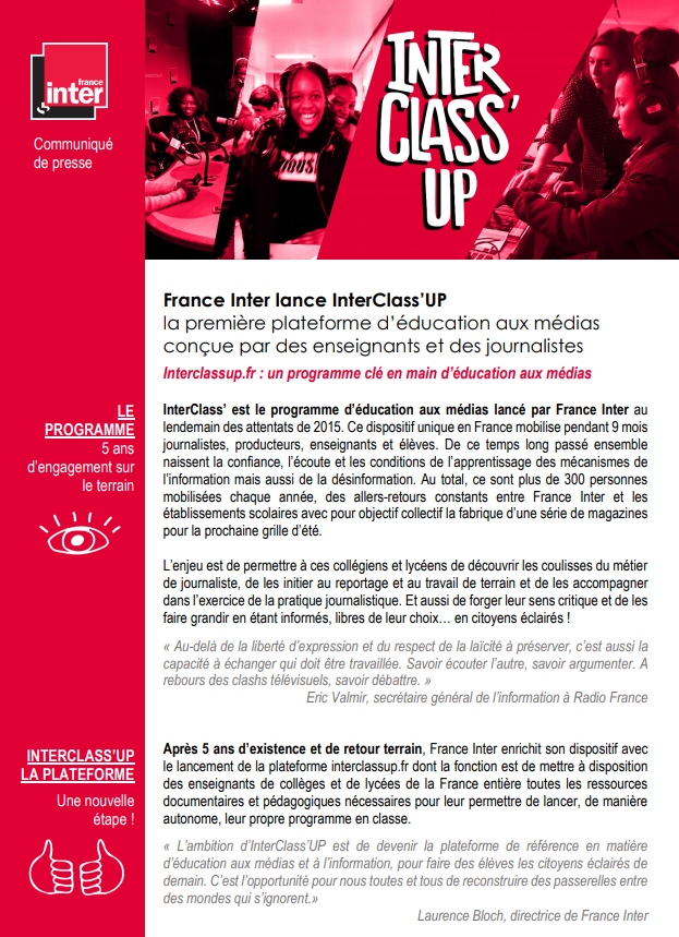 ecouter radio france inter